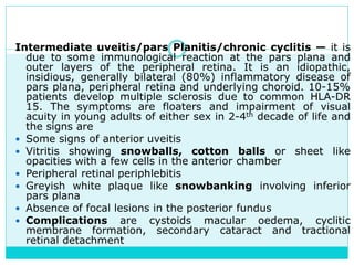 Uveitis | PPTX