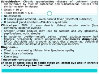 Uveitis | PPTX