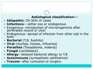 Uveitis | PPTX
