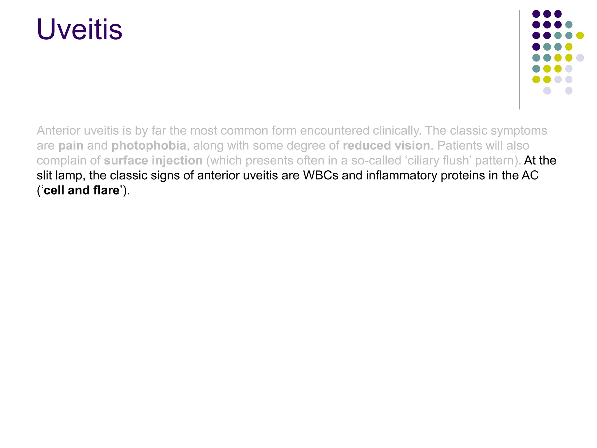 Uveitis in the eye anterior uvitis and posterior uveitis | PDF