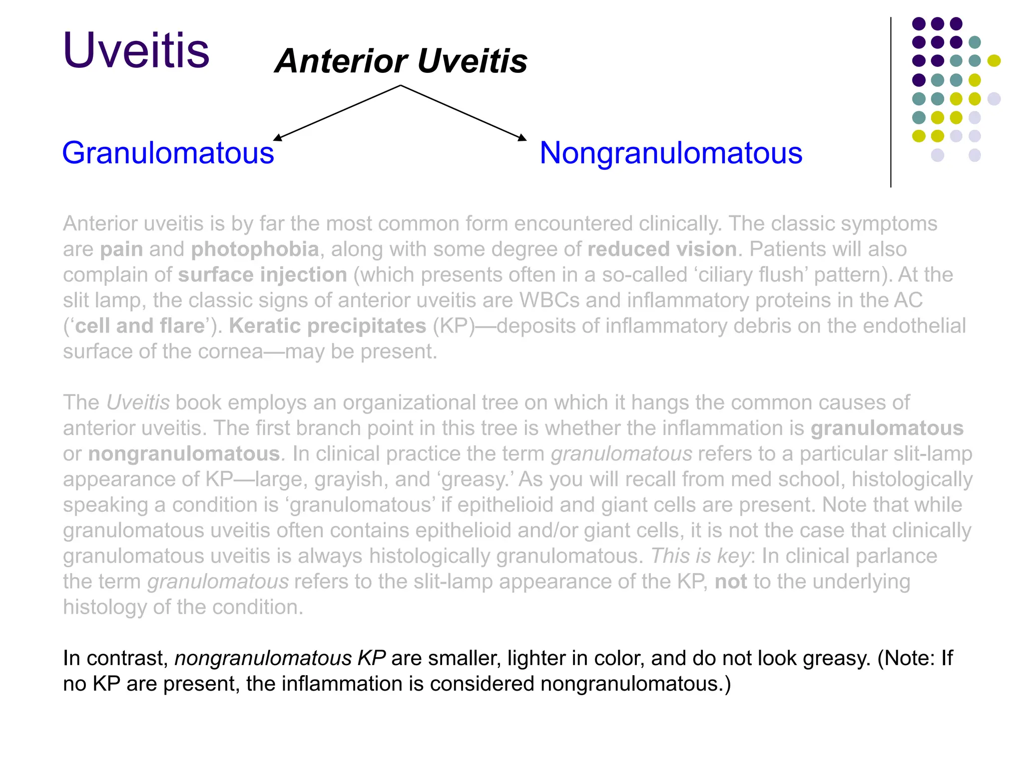 Uveitis in the eye anterior uvitis and posterior uveitis | PDF | Eye ...
