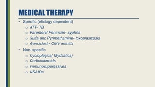 Uveitis its clinical features and management.pptx