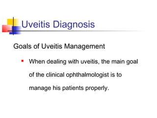 Uveitis Diagnosis.ppt