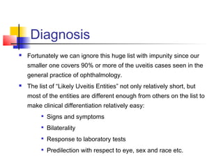 Uveitis Diagnosis.ppt