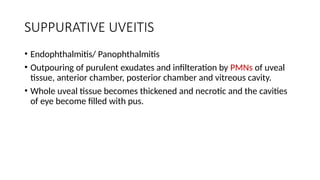 ANTERIOR, INTERMEDIATE AND POSTERIOR UVEITIS AND MANAGEMENT 1.pptx