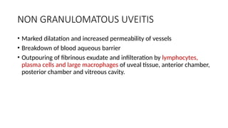 ANTERIOR, INTERMEDIATE AND POSTERIOR UVEITIS AND MANAGEMENT 1.pptx
