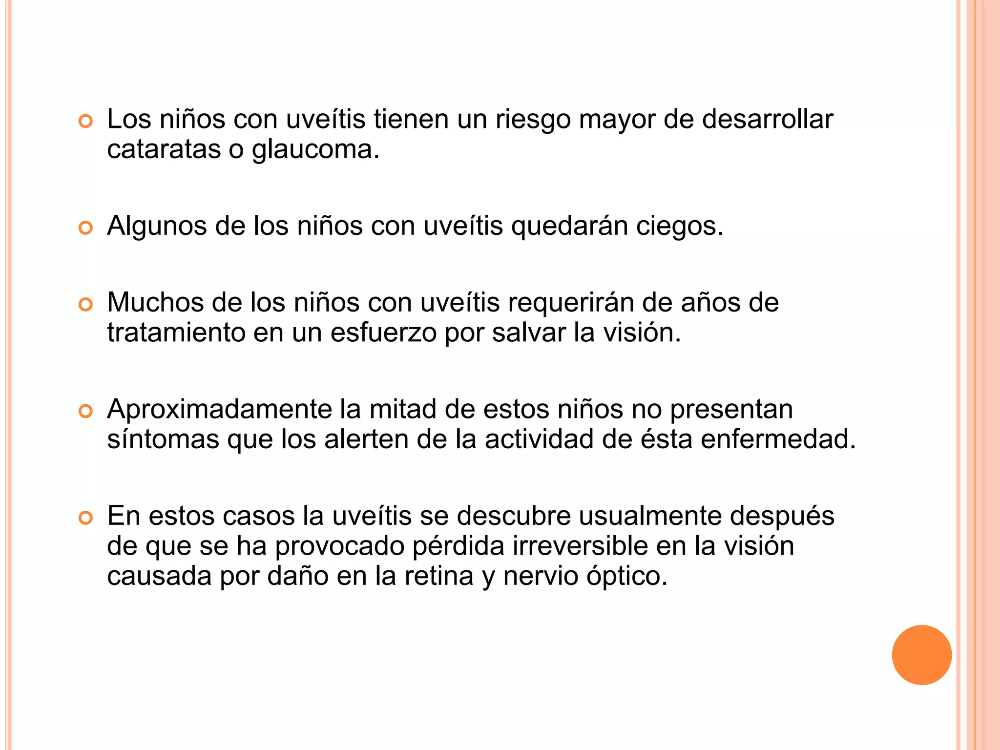 Uveitis anterior, media y posterior | PPTX