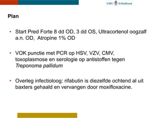 Uveitis bij rifabutin gebruik | PDF