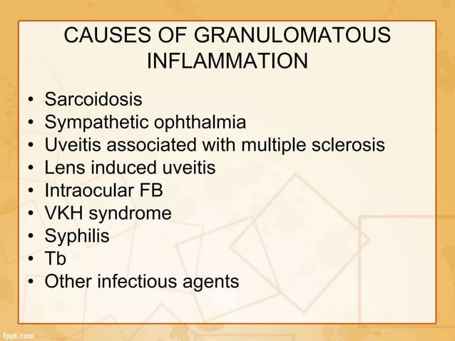 Uveitis classification & clinical features 1 | PPTX