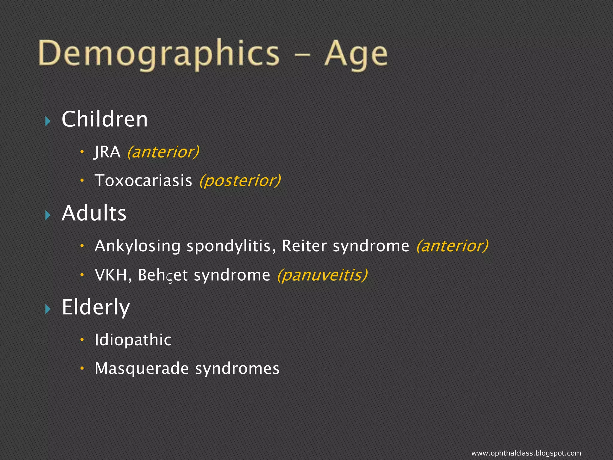 Common Causes Of Uveitis Part1 Pptx