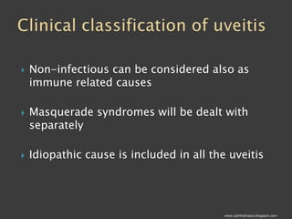 Common Causes of Uveitis Part1 | PPTX