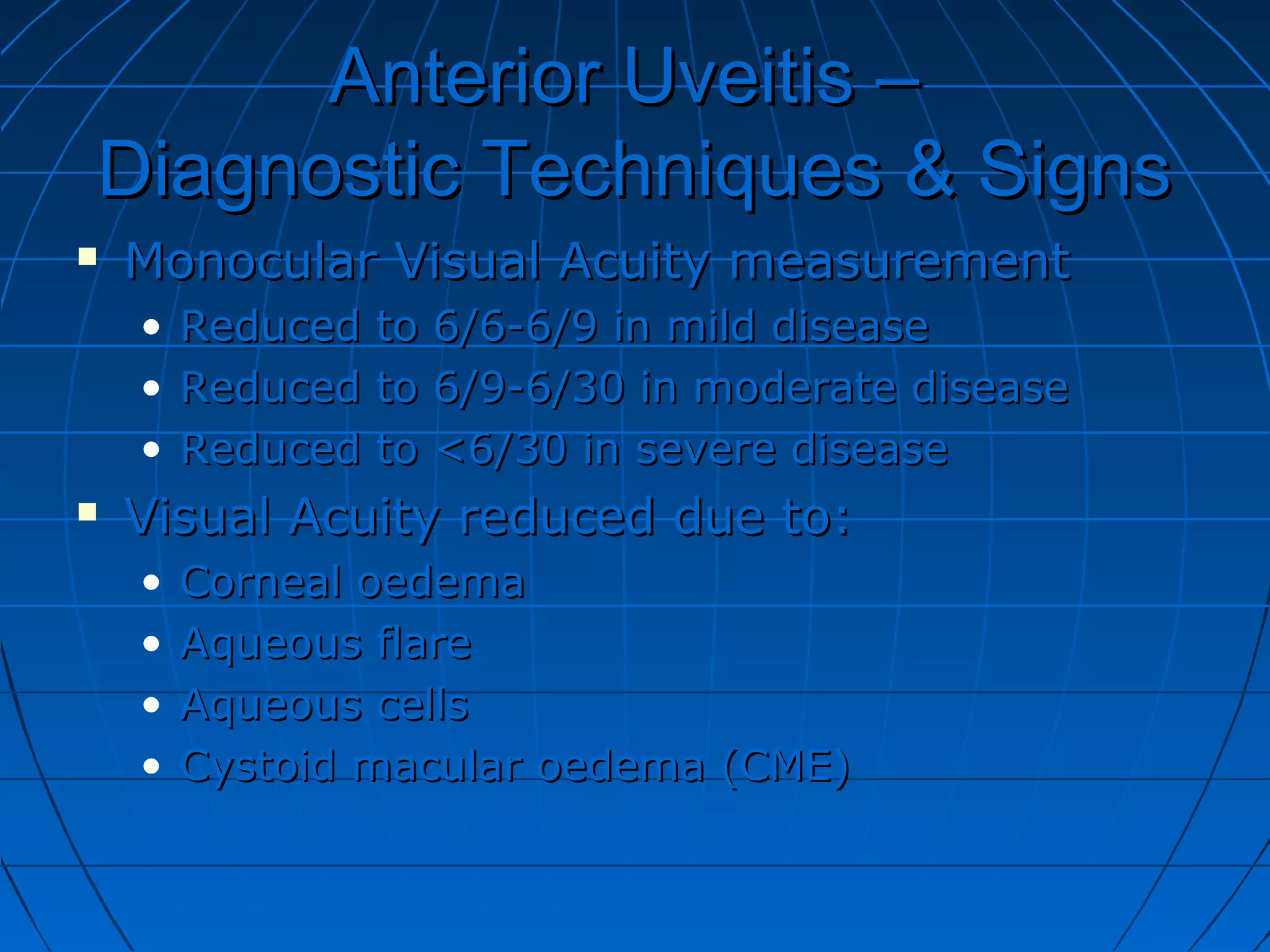 Uveitis Eye presentation- Darayus | PPT