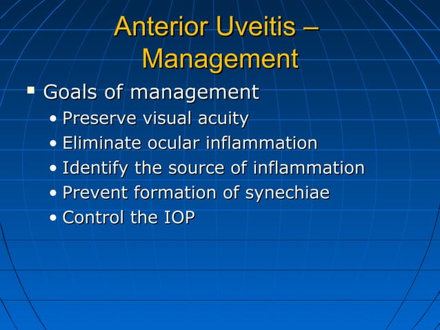 Uveitis Eye presentation- Darayus | PPT