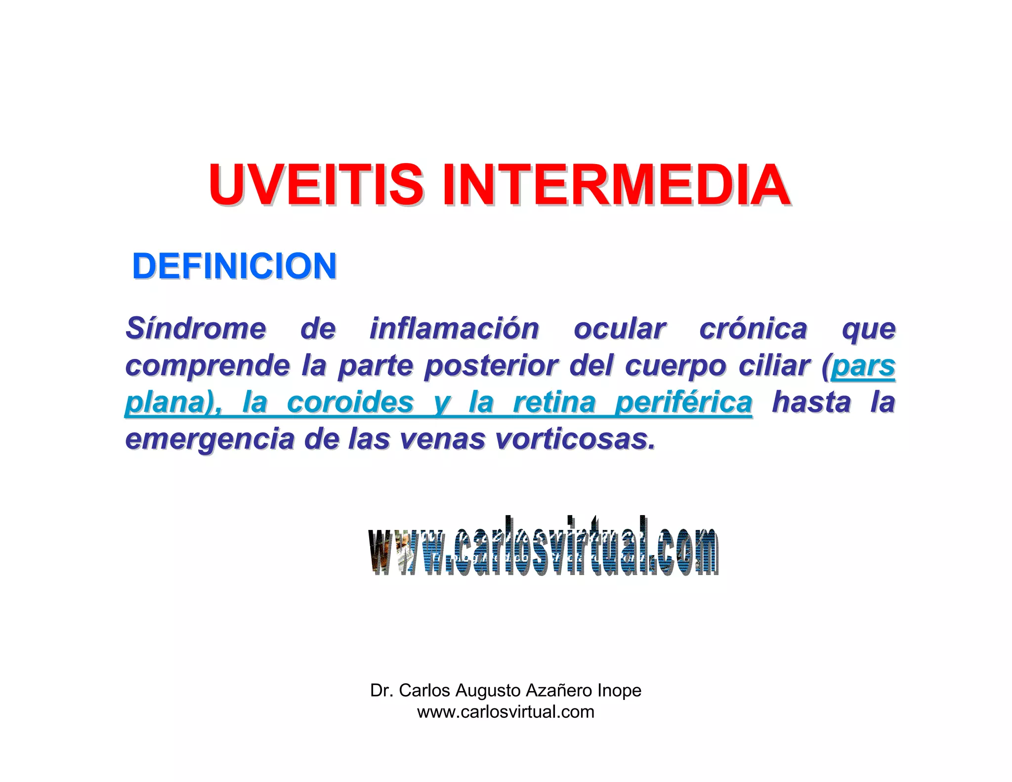 Uveitis Intermedia | PDF | Eye and Vision Conditions | Diseases and ...
