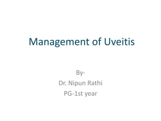 Uveitis management .pdf treatment diagnosis | PDF | Medical Tests ...