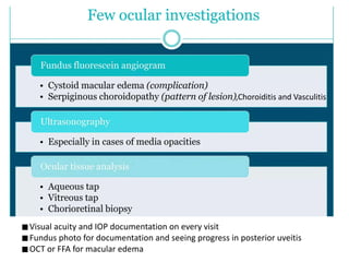 Uveitis management .pdf treatment diagnosis | PDF | Medical Tests ...