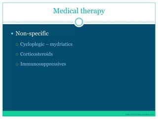 Uveitis management .pdf treatment diagnosis | PDF | Medical Tests ...