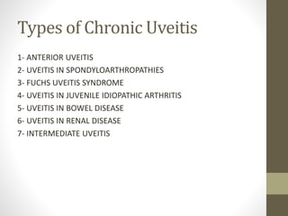 Uveitis part 2 | PPTX