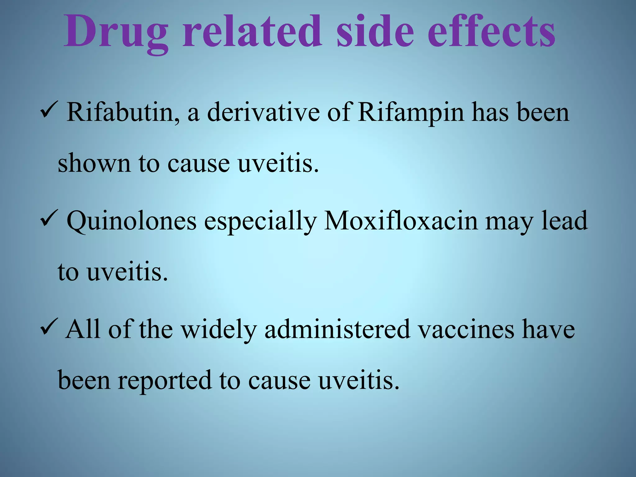 Uveitis ppt | PPTX