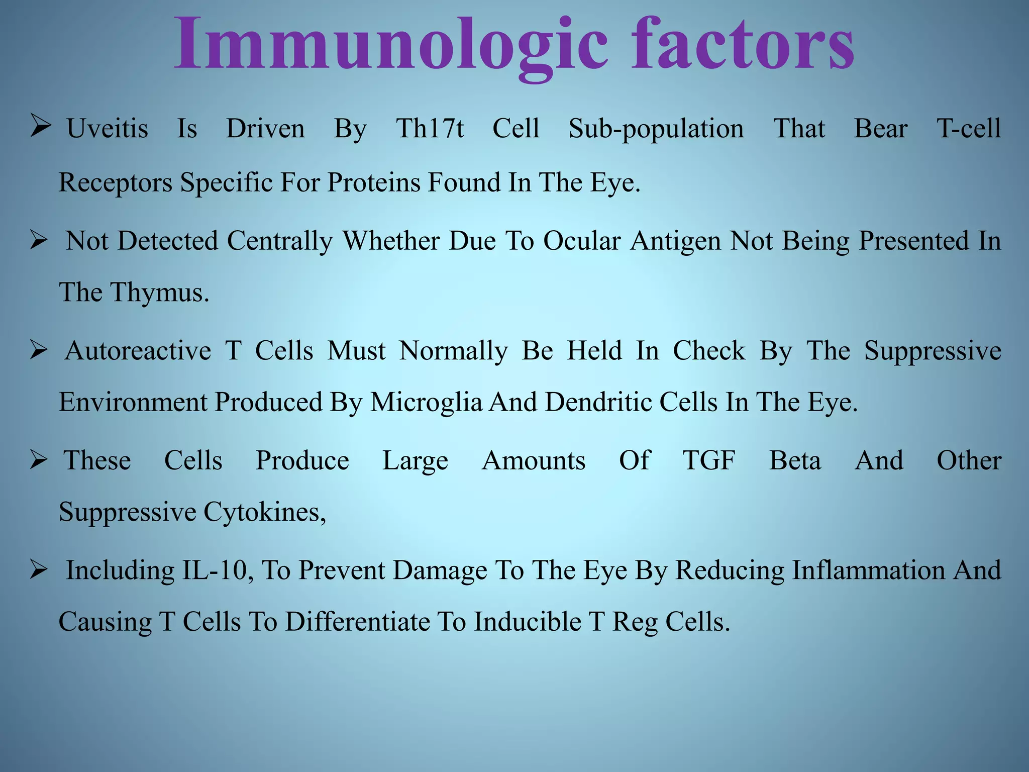 Uveitis ppt | PPTX