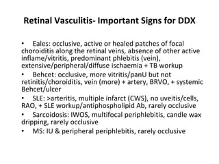 Uveitis: Notes | PPTX