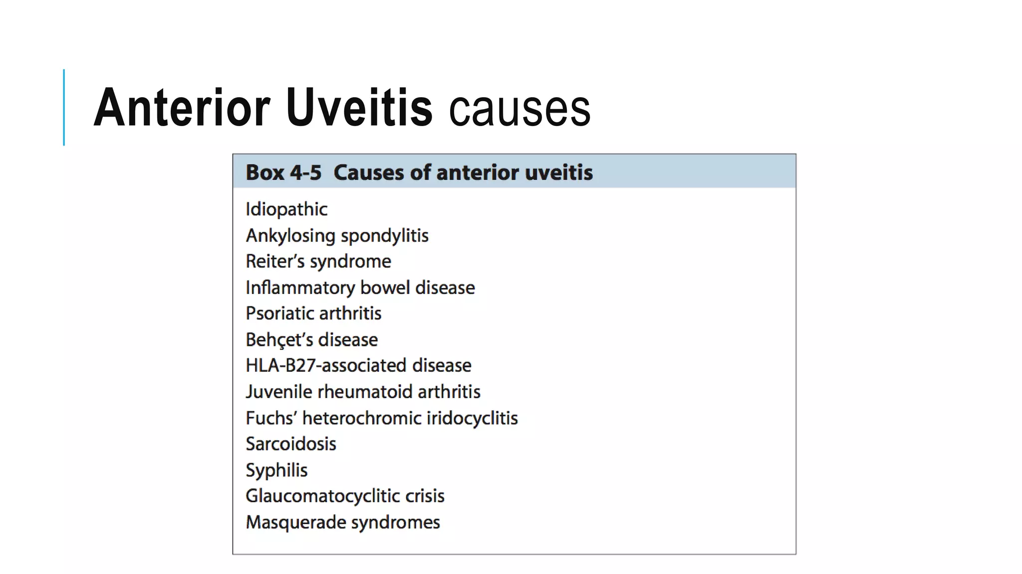 Uveitits classifications and Approach | PPTX
