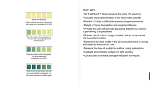 UV LAMP BENCHMARK ON PRESS | PPT
