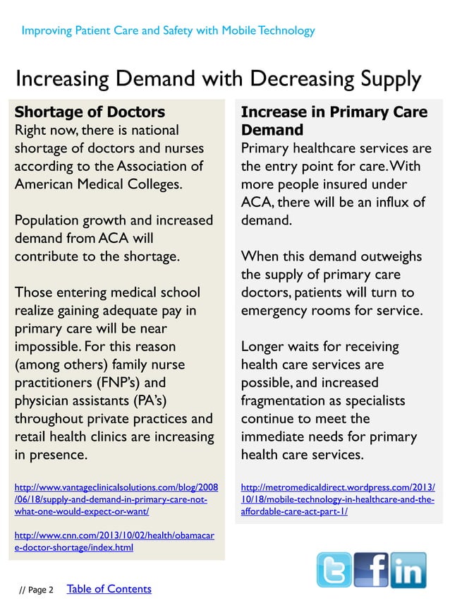 Improving Patient Care and Safety with Mobile Technology | PDF