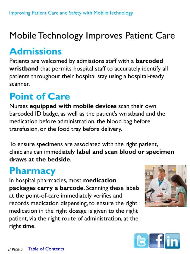 Improving Patient Care and Safety with Mobile Technology | PDF