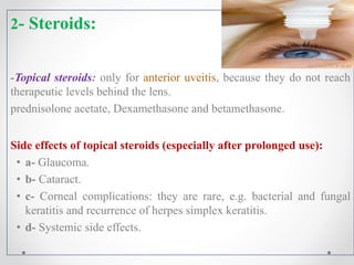 Uvitis/ opthalomology | PPTX