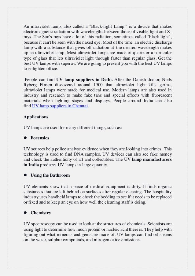 UV lamps and its application.pptx