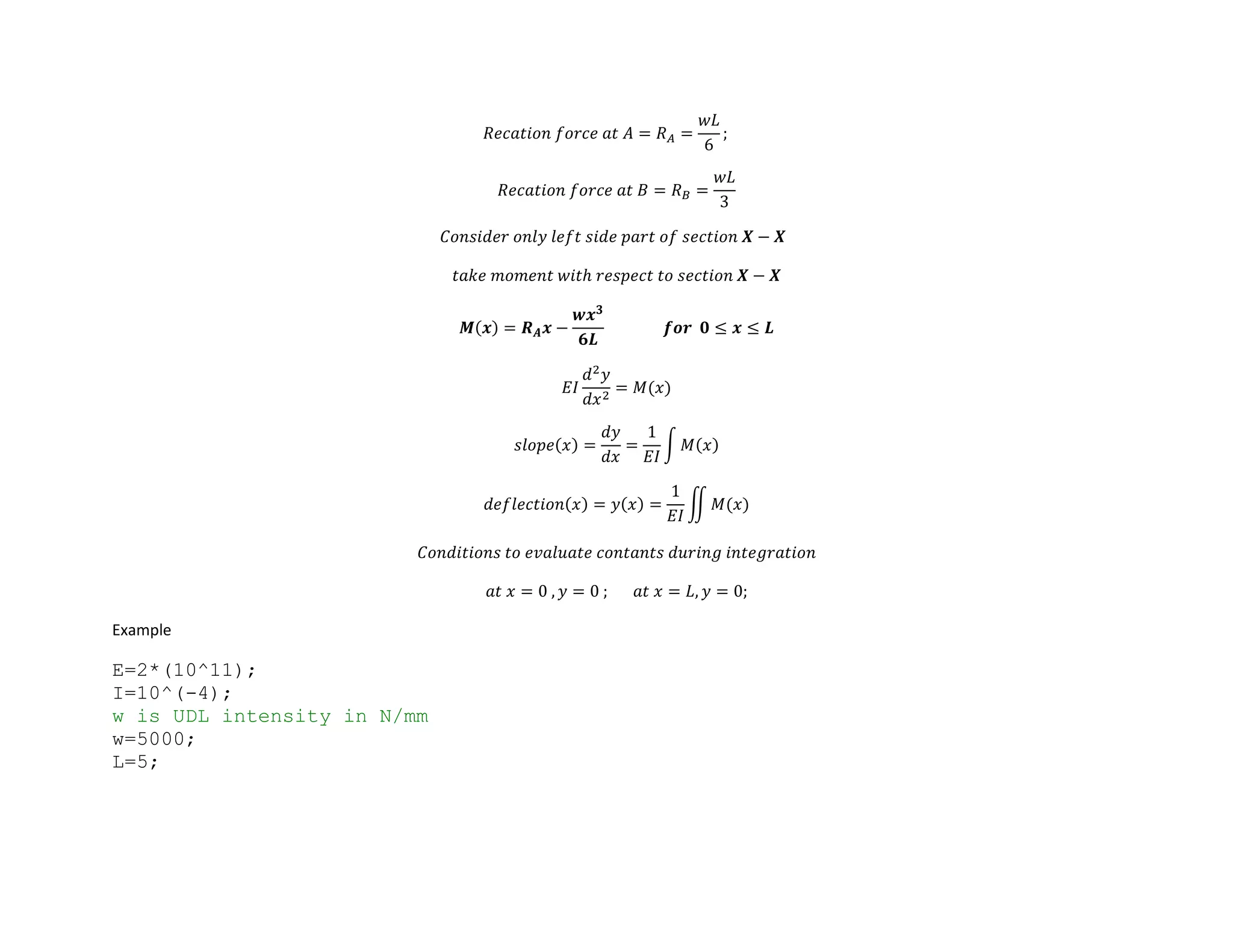 Uvl simplysupported beam | PDF