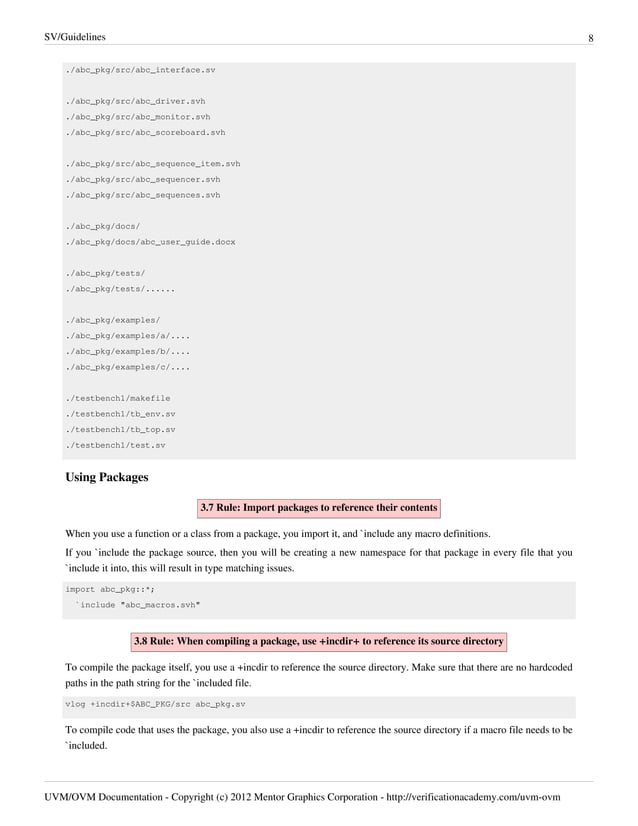 Uvm cookbook-systemverilog-guidelines-verification-academy | PDF | Programming Languages | Computing