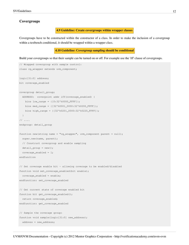 Uvm cookbook-systemverilog-guidelines-verification-academy | PDF | Programming Languages | Computing