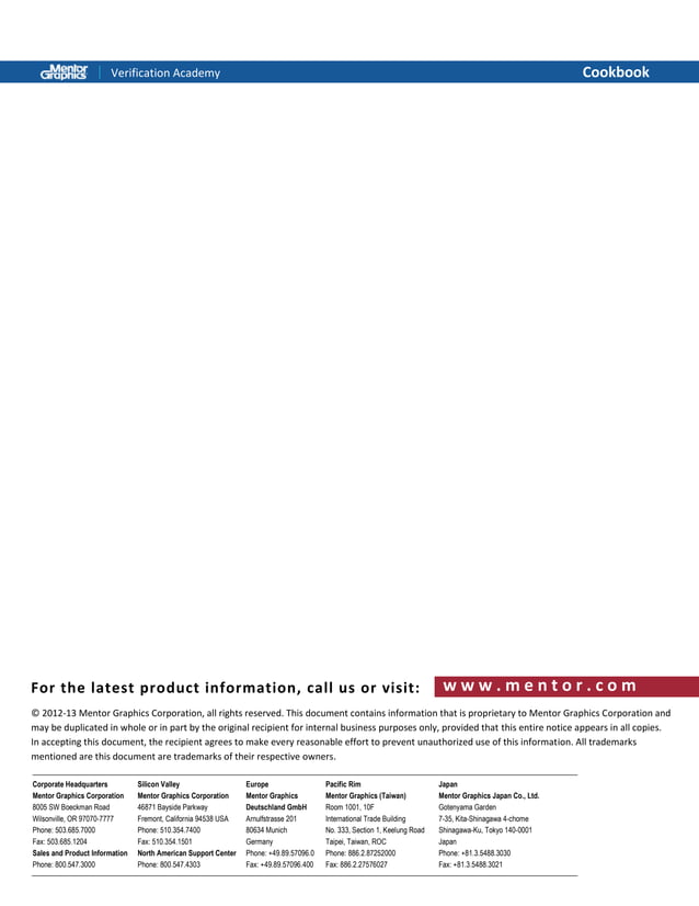 Uvm Cookbook Systemverilog Guidelines Verification Academy Pdf Programming Languages Computing