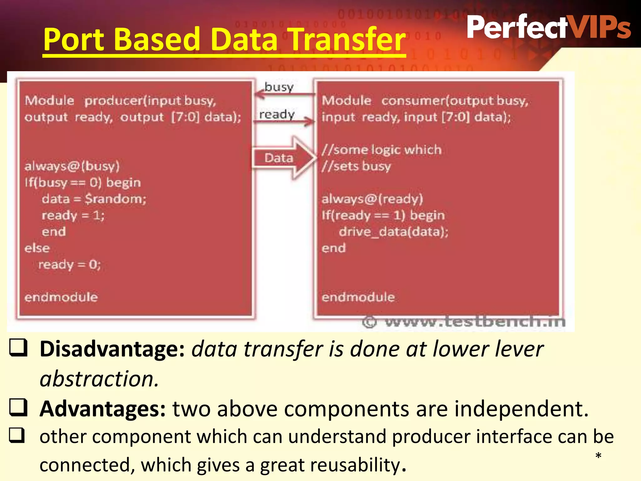 PerfectVIPs Uvm tlm slides format | PPT
