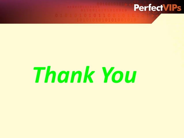 PerfectVIPs Uvm tlm slides format | PPT | Computing | Technology & Computing