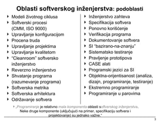 Uvod u softversko inženjerstvo | PPT