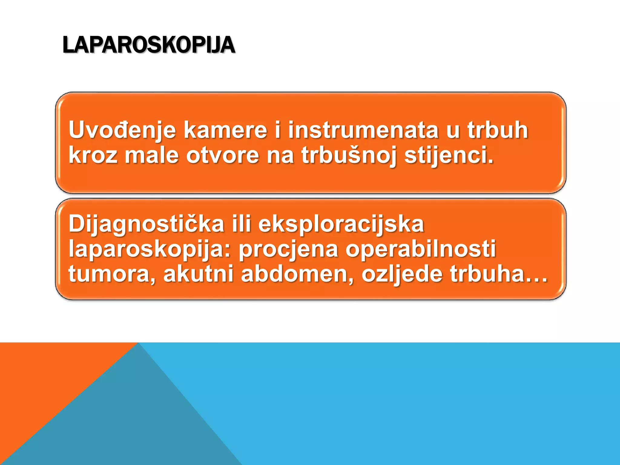 Uvod u abdominalnu kirurgiju | PPSX