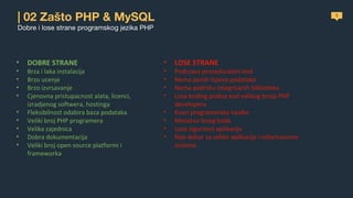 Uvod u php - Danilo Purić i Tarik Zaimović | PPT