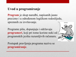 Uvod u programiranje | PPSX