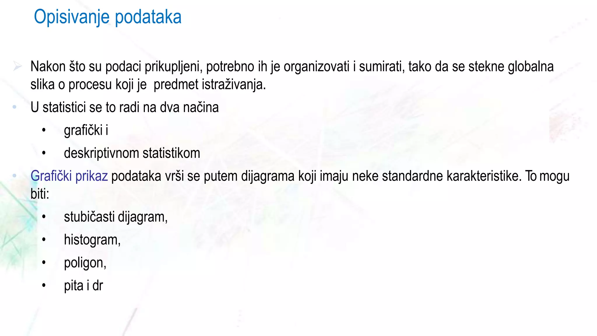 Uvod u statistiku | PPTX