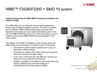 Nibe F2300 and F2026 Air/ Water Heat Pump Range | PPT