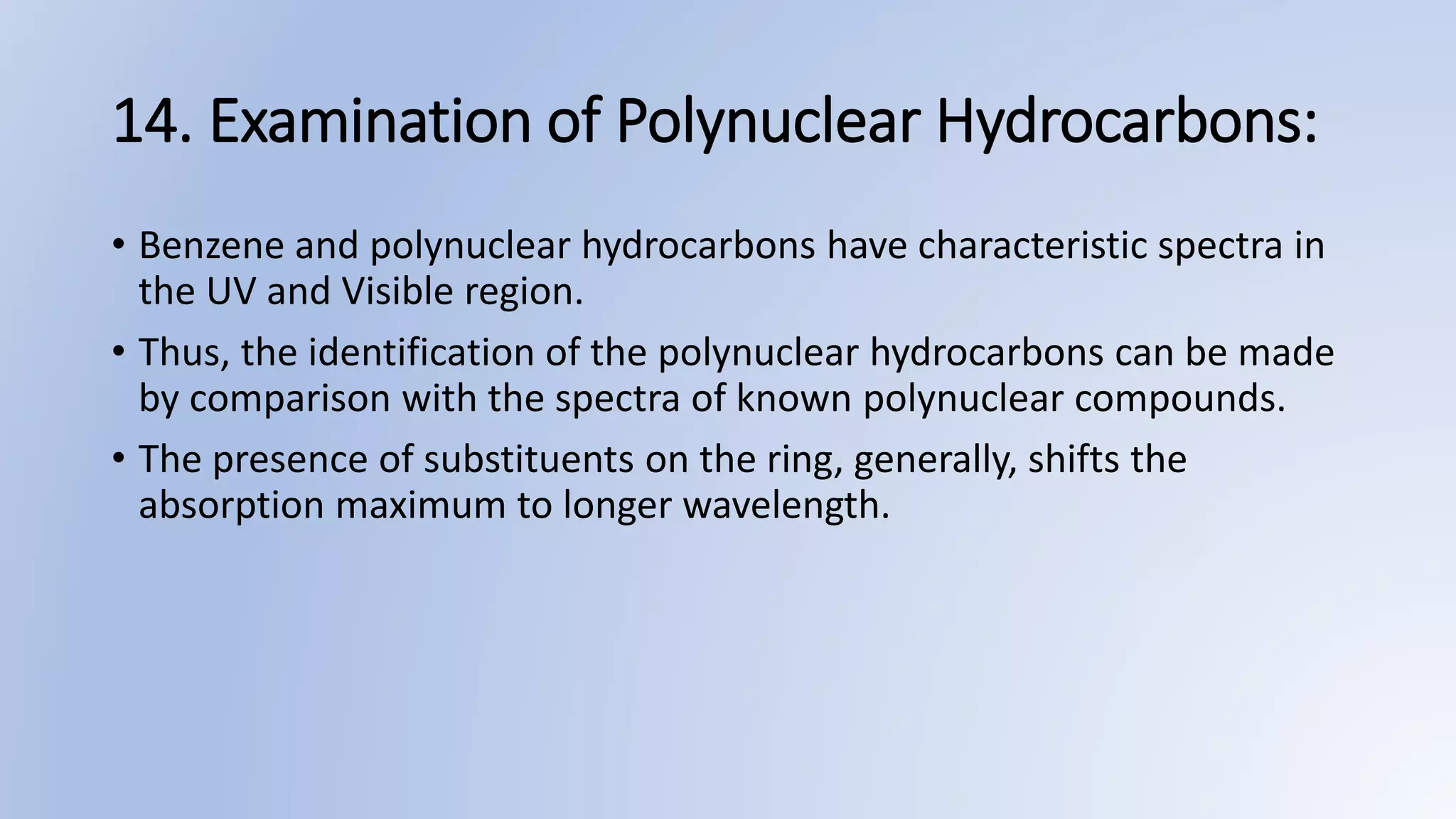 Applications of UV-Visible Spectroscopy ppt | PPTX