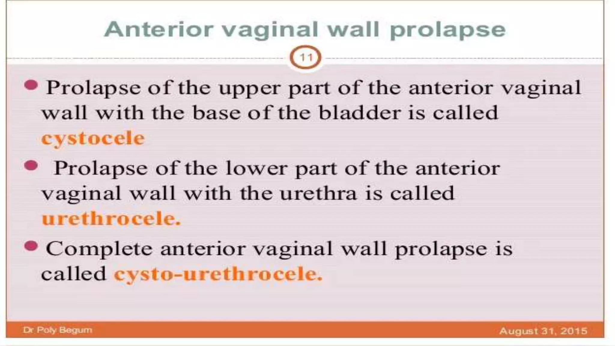 uv prolapse final.ppt
