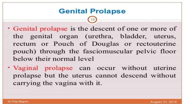 uv prolapse final.ppt