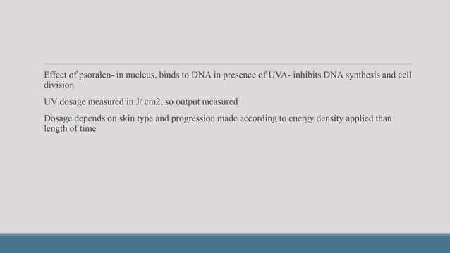 UVR | PPTX | Skin and Dermatology | Diseases and Conditions