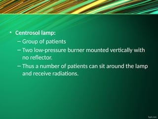 UVR.pptx physics actinotherapy by clayton's | PPTX