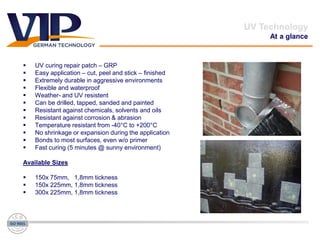 Uv repair patch_quick patch_en_ | PPT