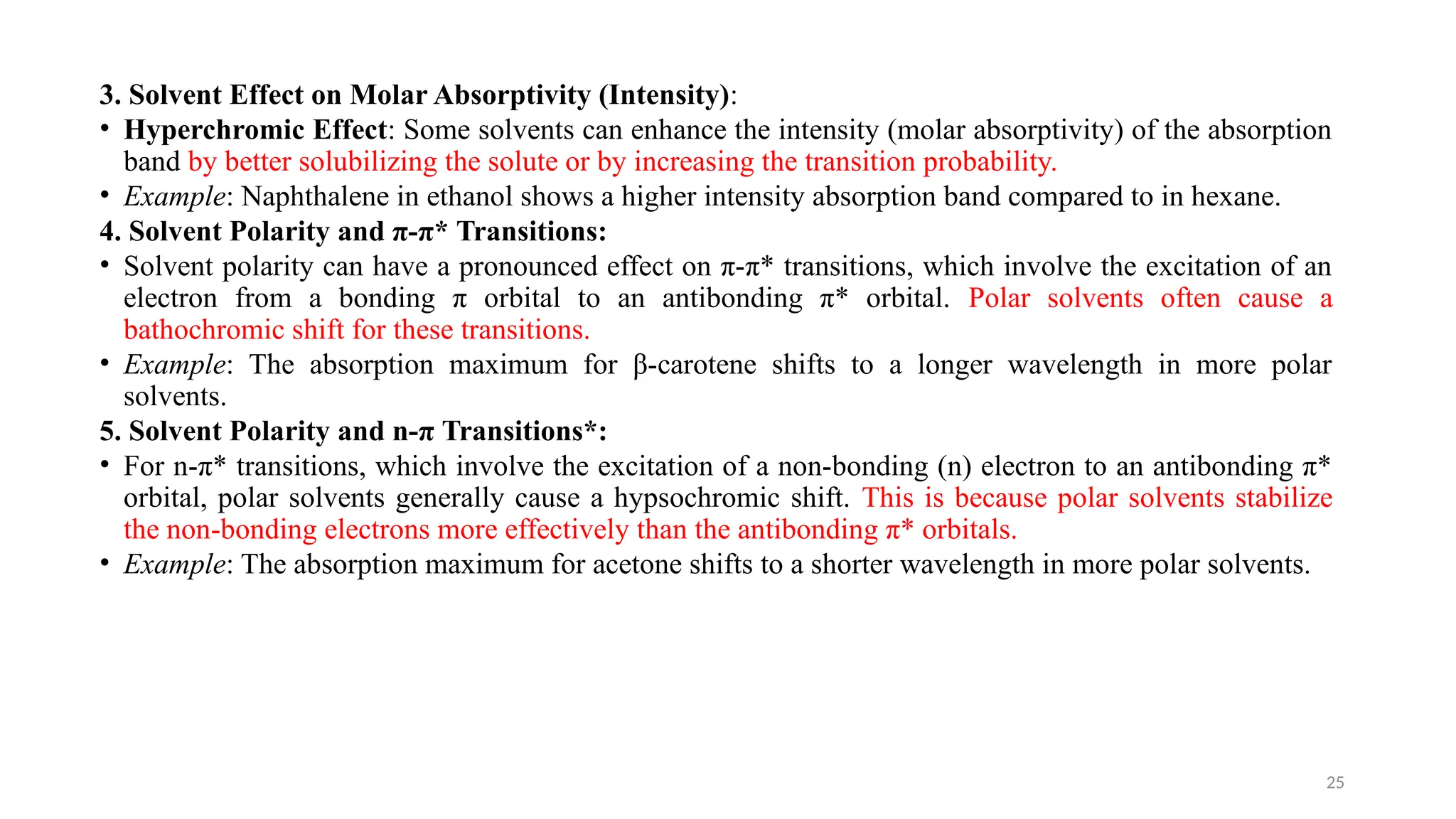 UV- Visible Spectrophotometry: Introduction, Spectral Shifts ...